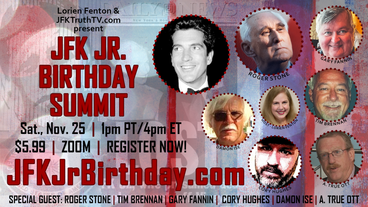 JFK JR Birthday | Join Us November 25